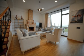 Villa de Luxo, vista para a montanha | Sala de estar