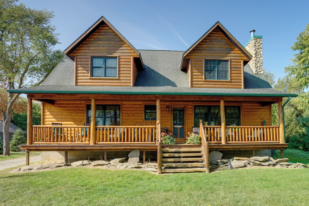 1 Mi To Public Beach: Port Austin Cabin W/ Hot Tub - 密西根