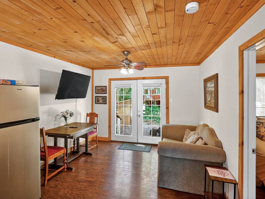 Quarto, 1 quarto | Sala de estar | Smart TV