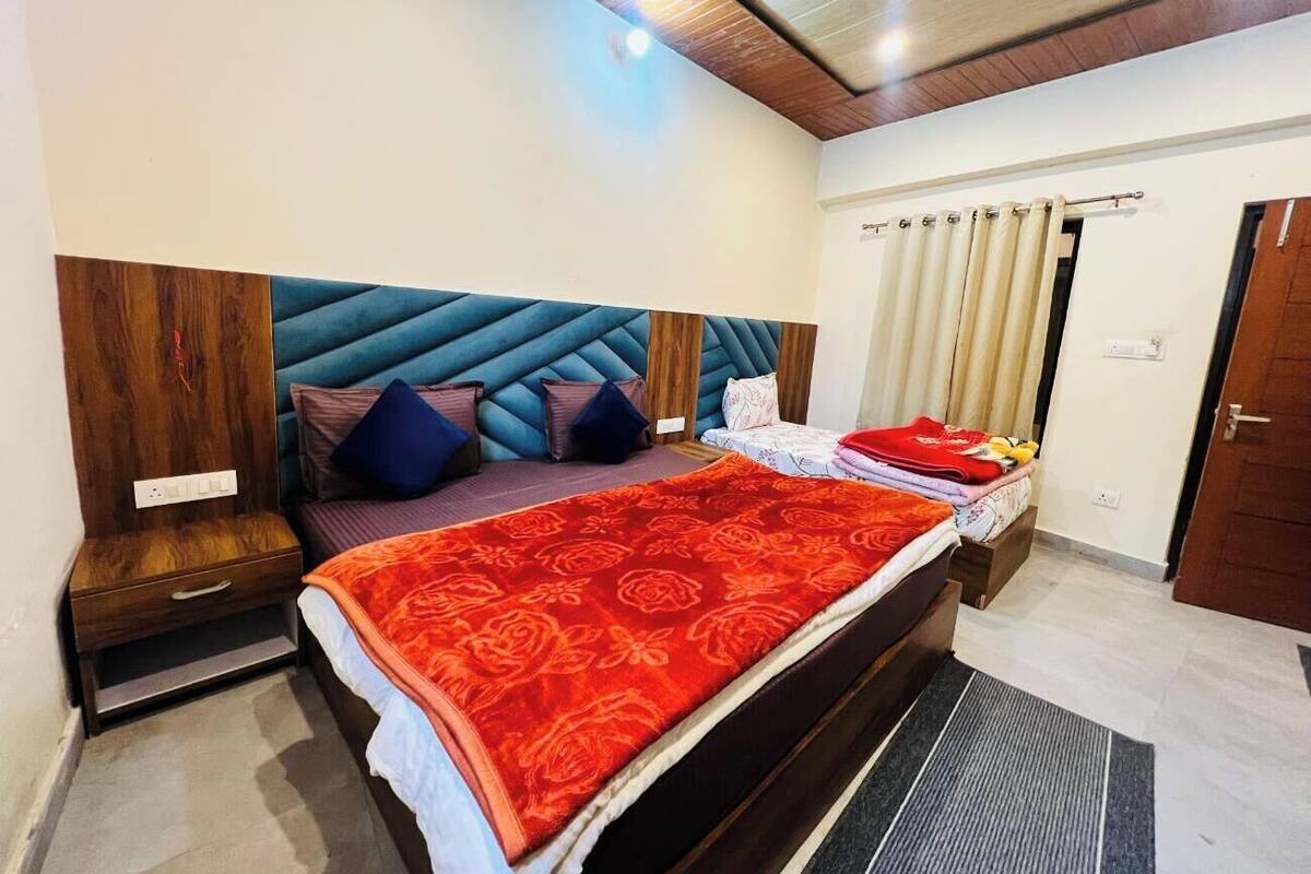 Quarto triplo | Wi-Fi de cortesia, roupa de cama