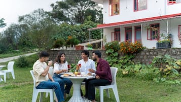 Refeições ao ar livre