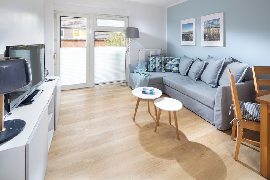 Comfortable 2-room Apartment With Double Bed And South-facing Balcony - Juist