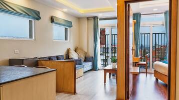 Apartamento superior | Área de estar