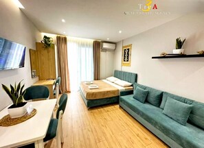 Apartamento clássico | Ferros/tábuas de passar roupa, Wi-Fi de cortesia