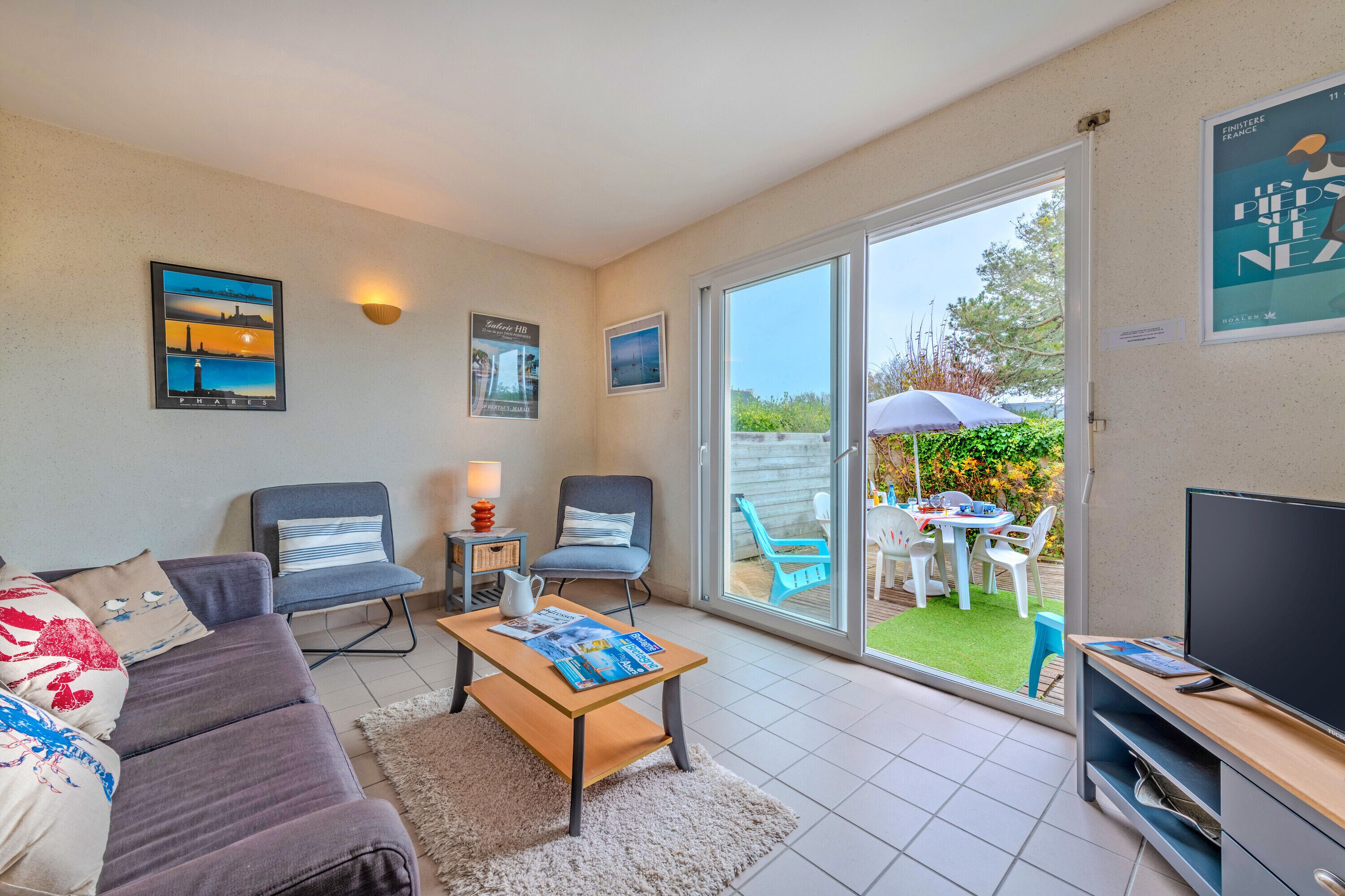 Maison De Vacances 'Ker Marian - Les Gîtes Marins Des' Avec Vue Sur La Mer, Jardin Partagé Et Wi-fi - Plouguerneau