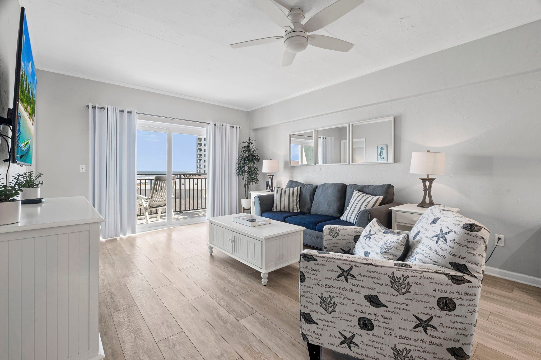 Polished Oceanfront Condo With Pool Access, Private Balcony & Washer/dryer - Ponte Vedra Beach, FL