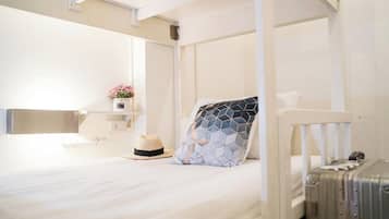 Wi-fi grátis, roupa de cama fornecida