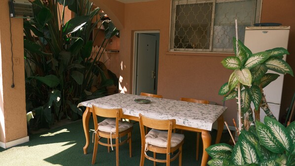 Quarto casal ou duplo conforto, vista para o jardim | Vista para o pátio
