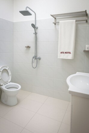 Suite-Estúdio de Luxo, 1 cama king-size | Casa de banho