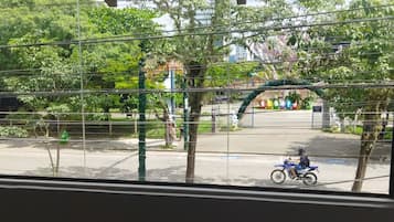 Quarto quádruplo básico | Terraço/pátio