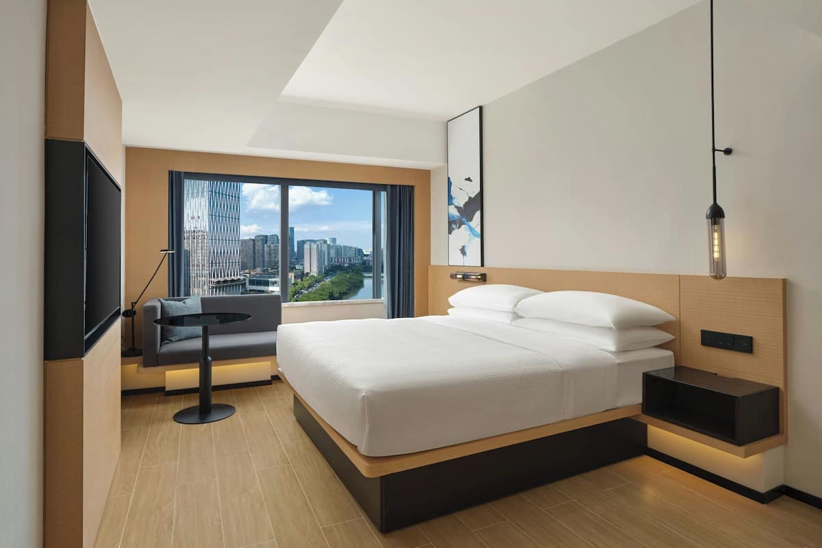 Quarto, 1 cama king-size | Wi-fi grátis