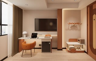 Minibar grátis, secretária 