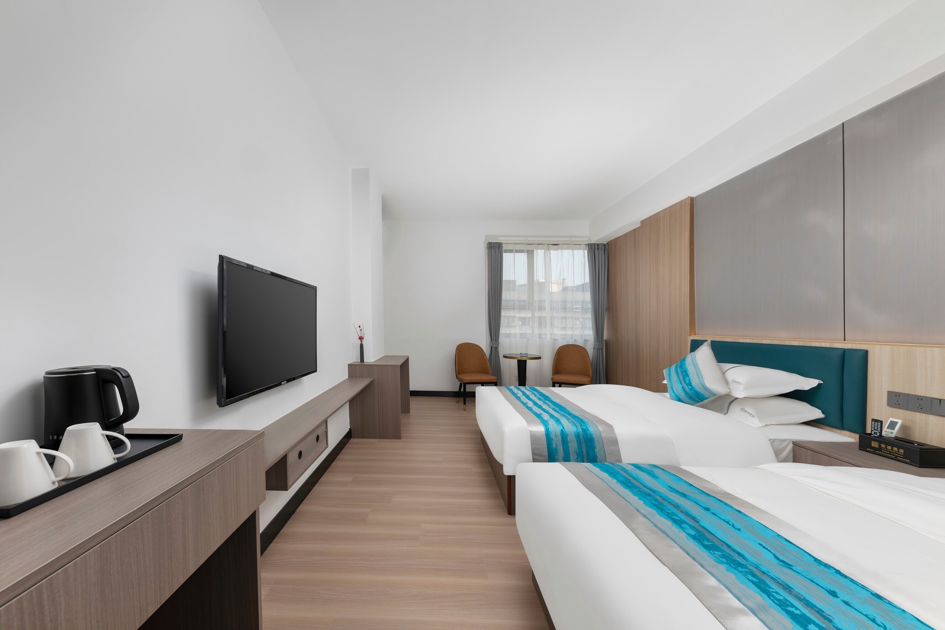 Quarto Twin Standard | Wi-fi grátis, roupa de cama fornecida 