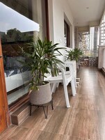 Apartamento de Luxo, Vista para a cidade | Terraço/pátio interior