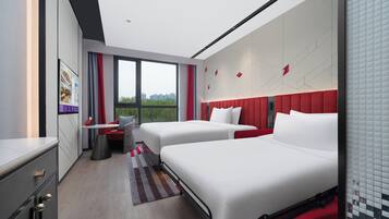 Quarto família, 2 camas de solteiro