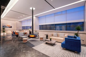 Sala de estar do lobby