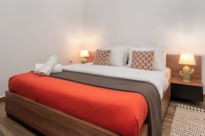 Apartamento, 1 cama de casal, kitchenette, vista para a montanha | Ferro/tábua de engomar, Wi-fi grátis