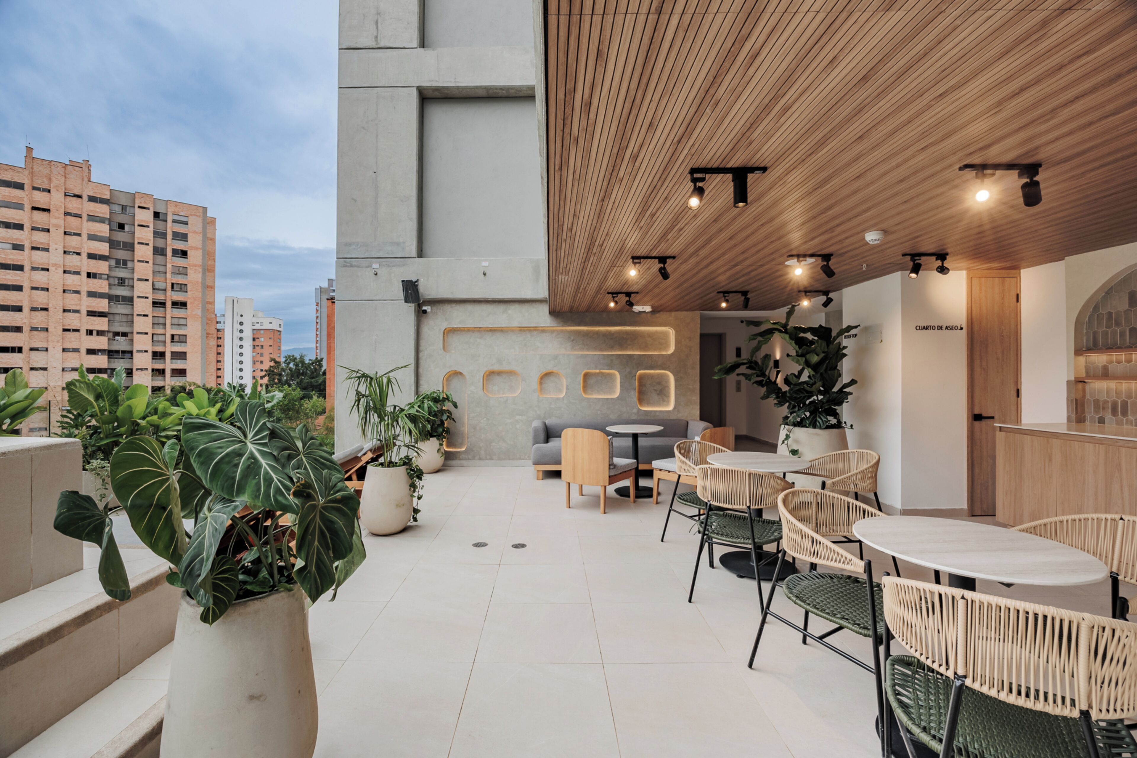 Terraço na cobertura