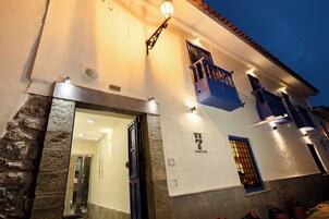 Fachada da propriedade