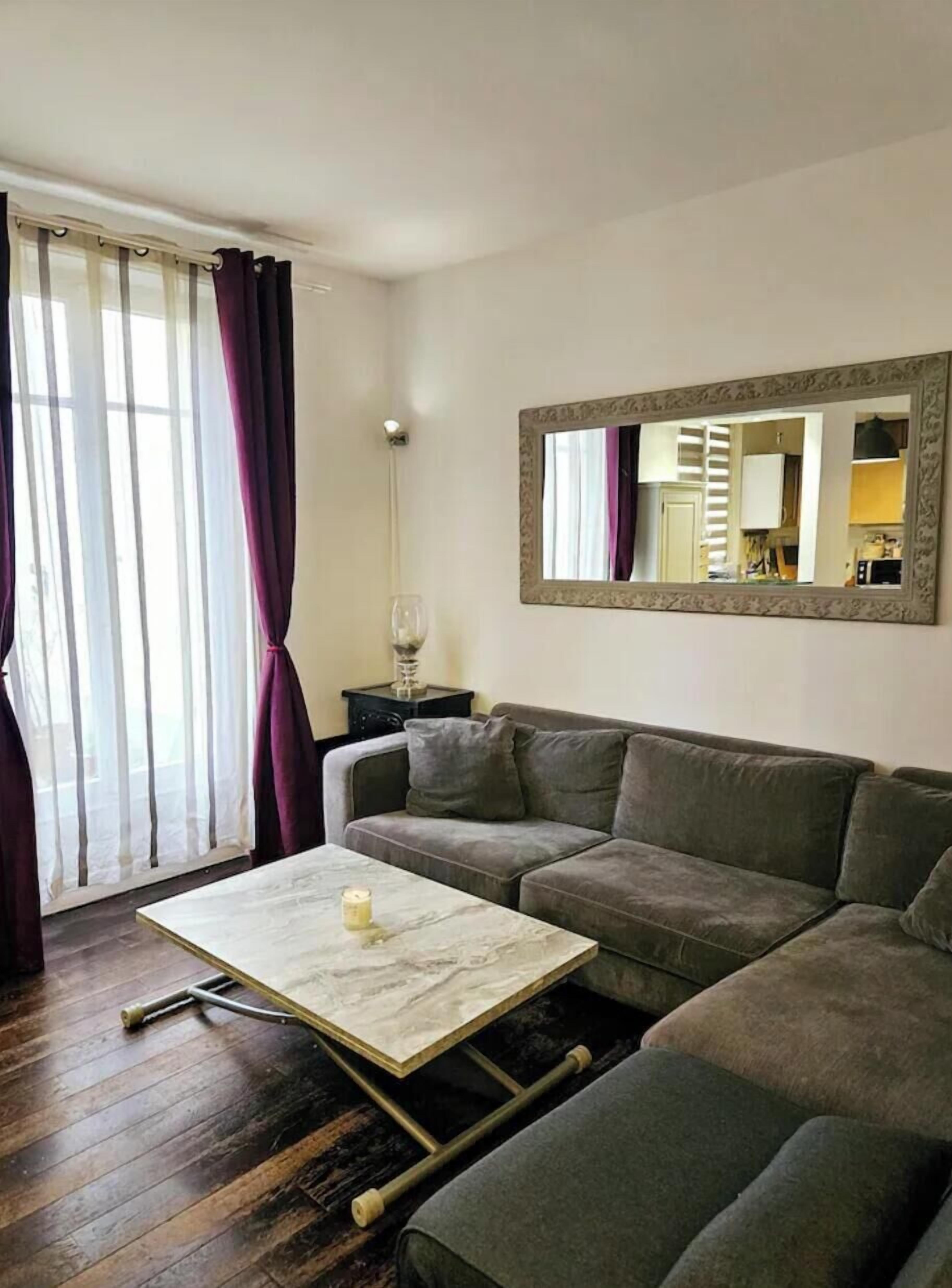 3-room Apartment With Garden 5 Min From Paris - Levallois-Perret