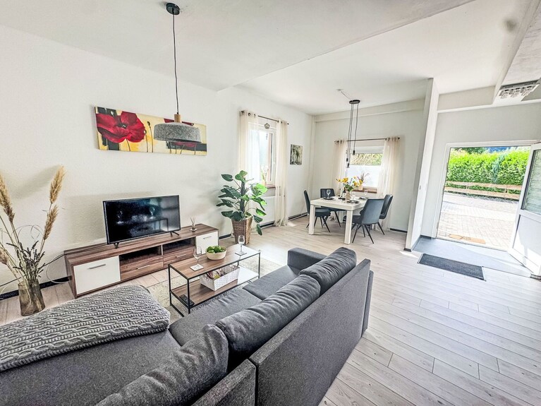 Cosy Apartment For 4 Guests With Wifi, Tv, Terrace, Pets Allowed And Panoramic View - Beverungen