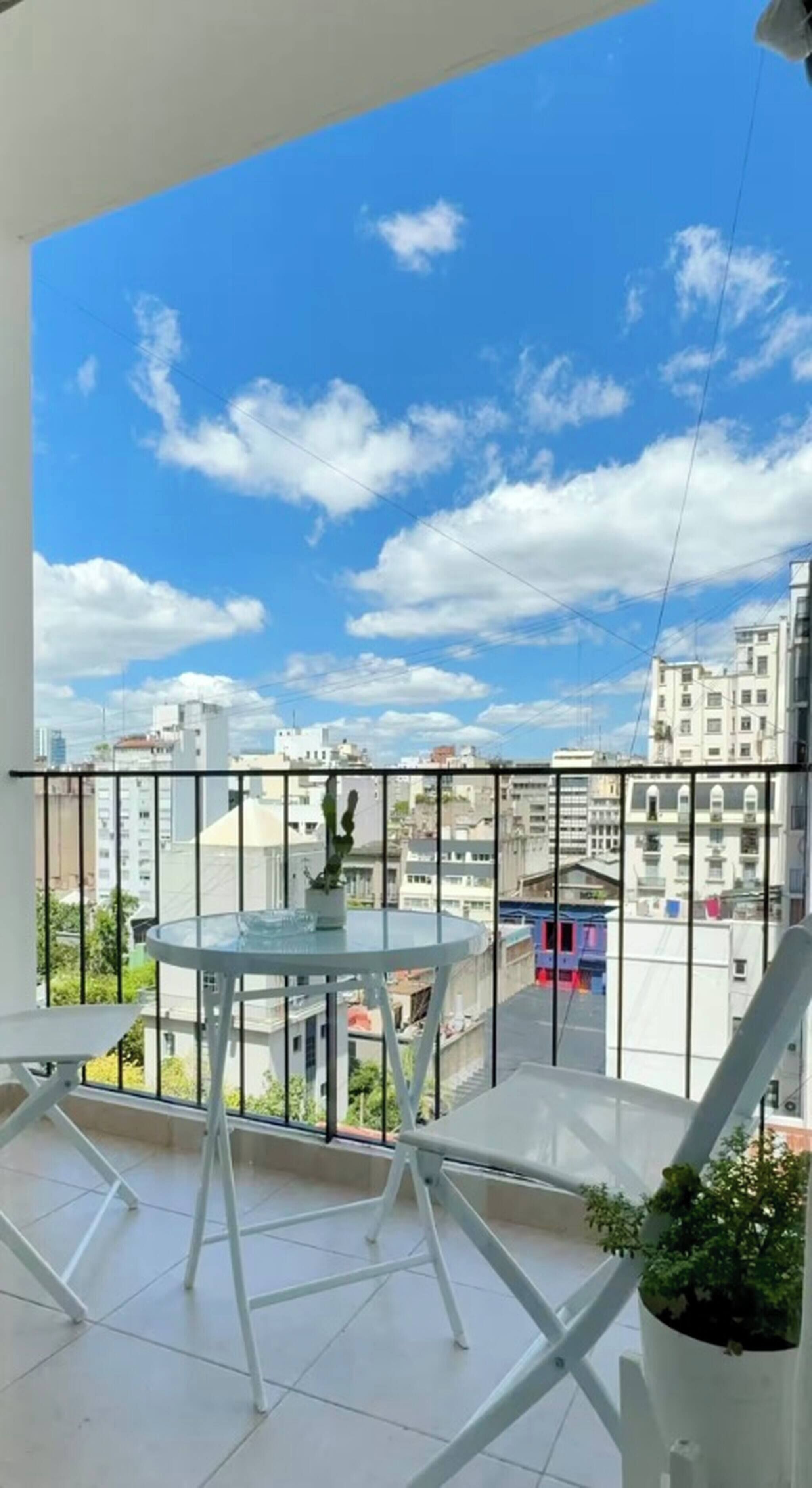 Apartamento, 1 quarto, sacada, vista para a cidade | Sacada