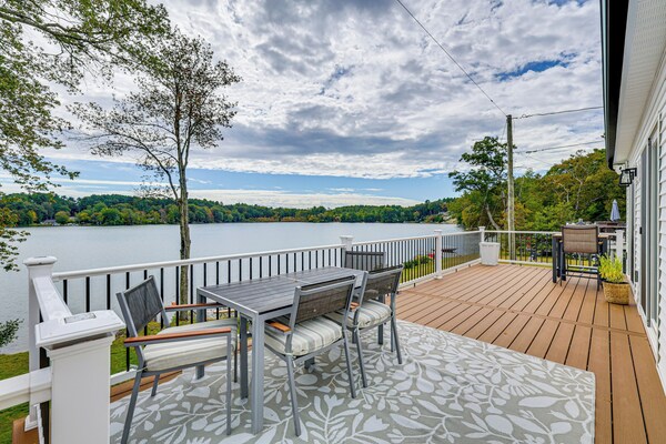 Winter On The Water: Warm & Cozy Thompson Retreat! - Douglas State Forest, Douglas