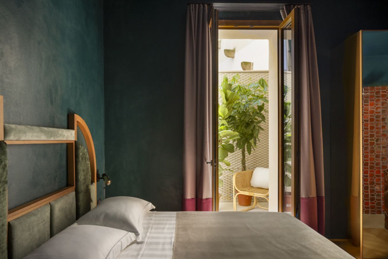 The Wheels Florence Bed&breakfast: Bedroom Deluxe Pavone - Fiesole