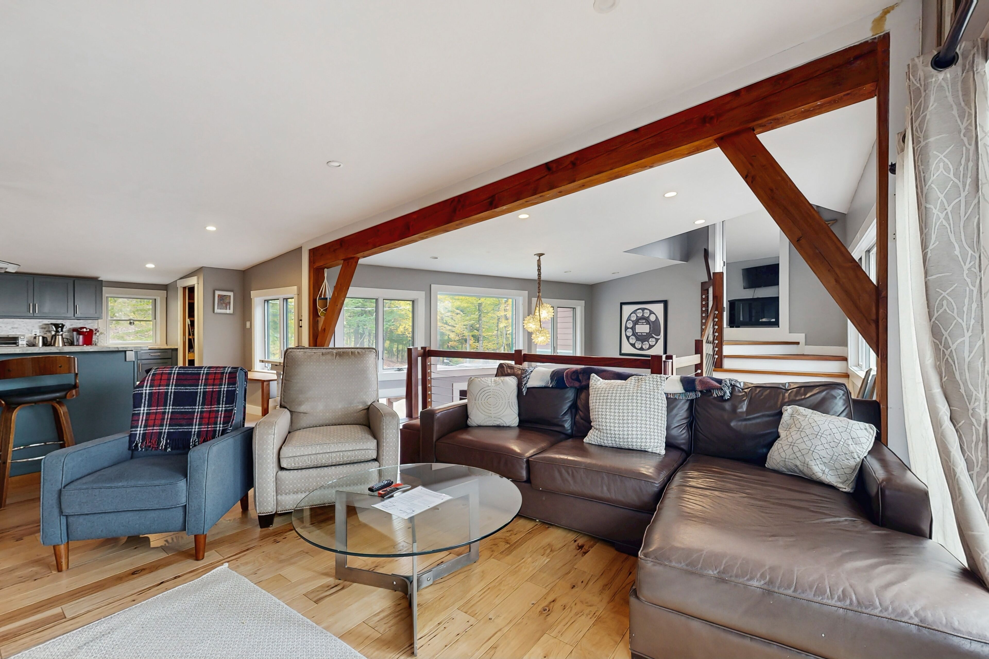 Spacious Mountain Chalet With Sauna, Deck, And Ski/snowboard Adventures Nearby - Bethel, ME