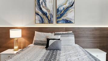 Villa Básica | 4 quartos, roupa de alta qualidade, cortinas/cortinados opacos