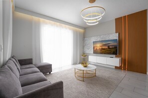 Smart TV de 32 polegadas com canais por cabo, Netflix 