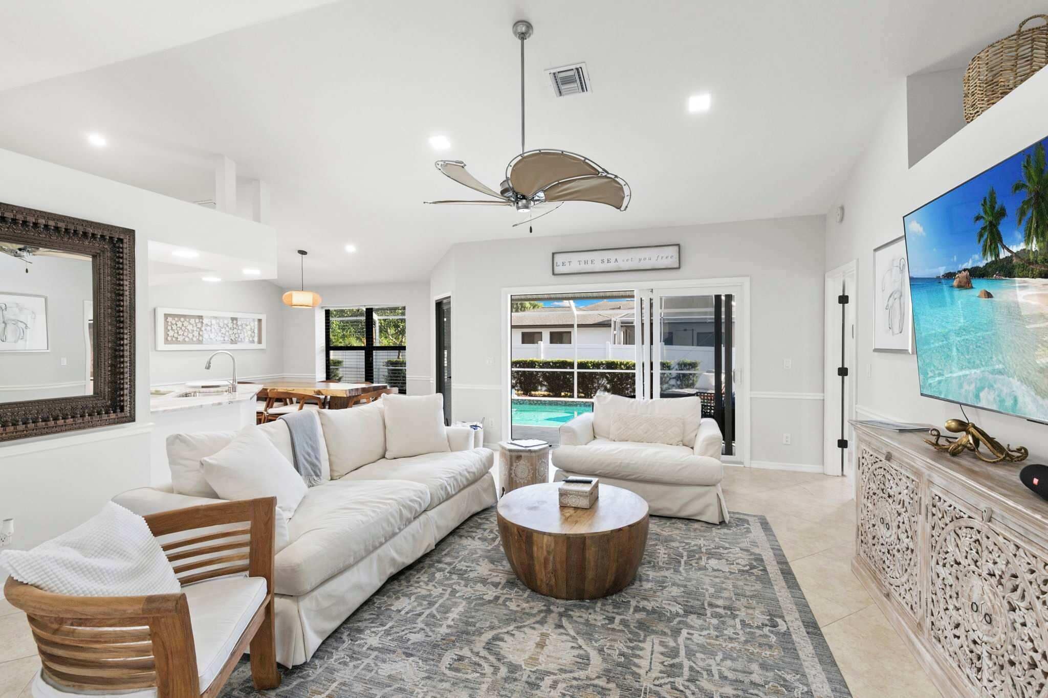 Island Beach Home - Heated Pool, Spa & Sauna - Marco Island, FL