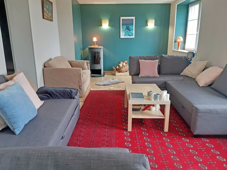 Maison, Vue Mer, Au Calme Avec Beau Jardin Arboré - Île de Batz