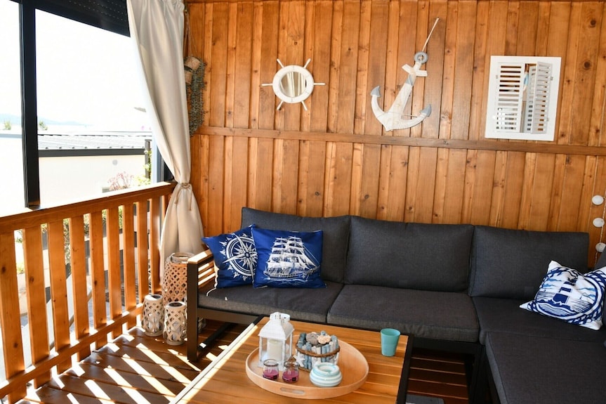 Mobile Home With Terrace And Sea View (Azzuro) - Croatie