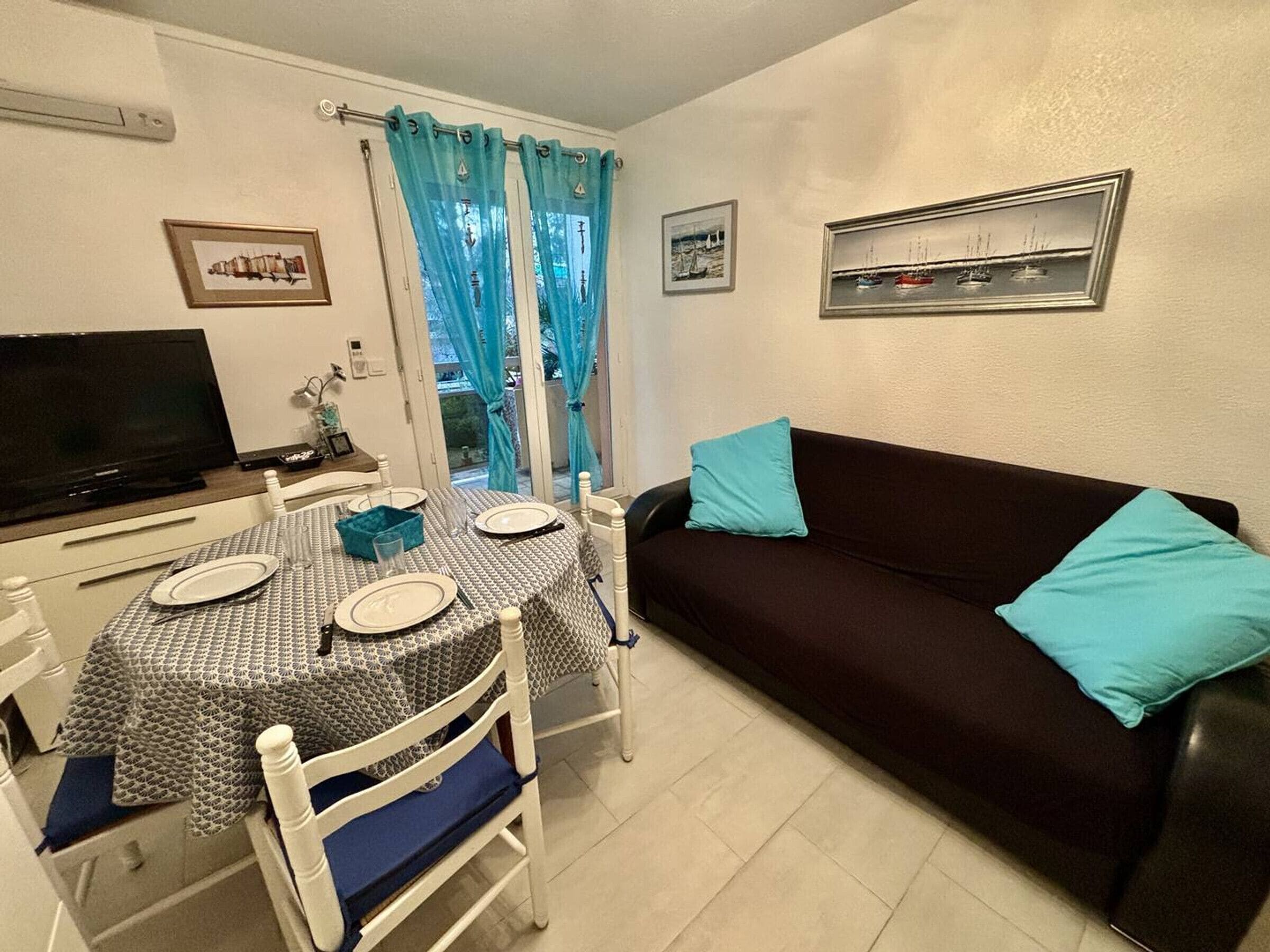 Appartement Climatisé Avec Garage - Plage à Pieds - La Favière