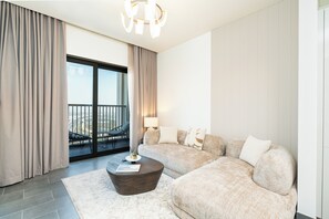 Apartamento Design, varanda, Vista para a cidade | Sala