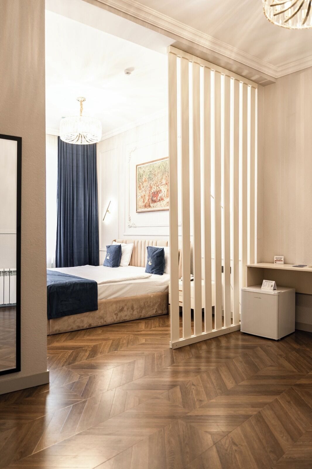 Quarto Quádruplo Familiar, varanda, Vista para a cidade | Cofre no quarto, com decoração personalizada 