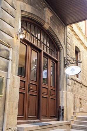 Entrada do alojamento