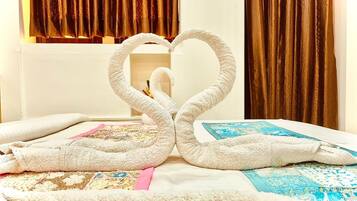 Quarto Duplo Superior, varanda, Vista para a cidade | Comodidade do quarto