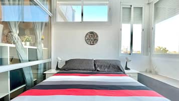 Apartamento | 1 quarto, ferro/tábua de engomar, roupa de cama fornecida