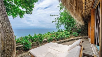 Quarto Duplo Deluxe, vista para o oceano | Vista para a praia ou o mar