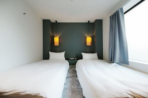 Quarto Twin Superior | Wi-fi grátis, roupa de cama fornecida