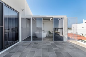 Quarto Quádruplo, terraço | Terraço/pátio interior