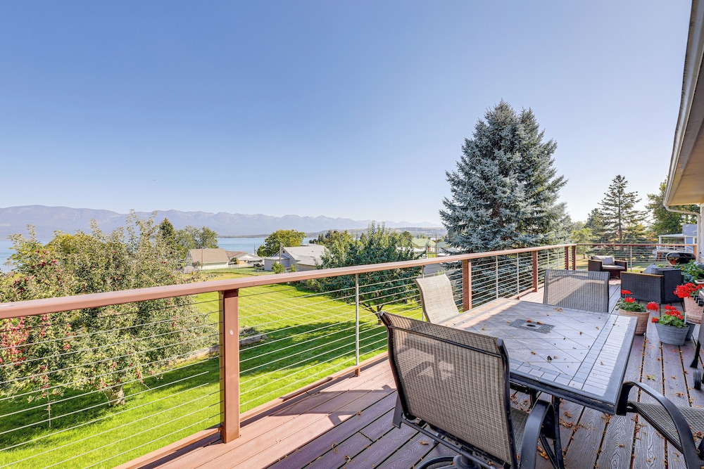 Hot Tub, Views & Private Dock: Polson Haven! - Polson, MT