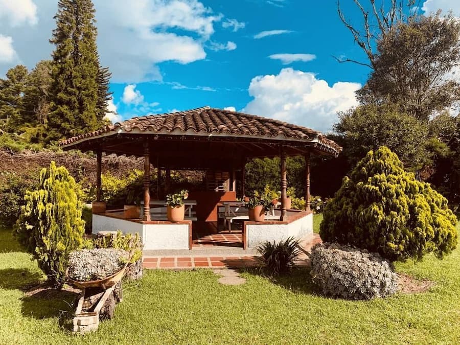 Terrenos do alojamento