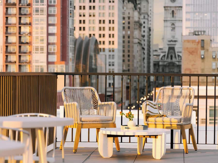 Terraço na cobertura