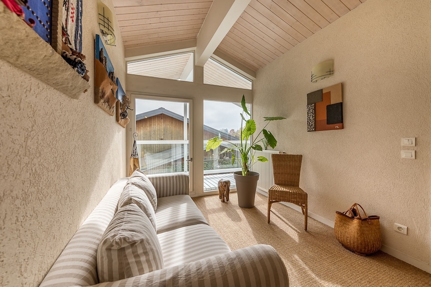 Maison Lacustre Maison Contemporaine Avec Vue Panoramique Sur Le Lac Dannecy - Talloires