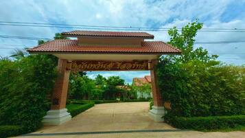 Fachada da propriedade