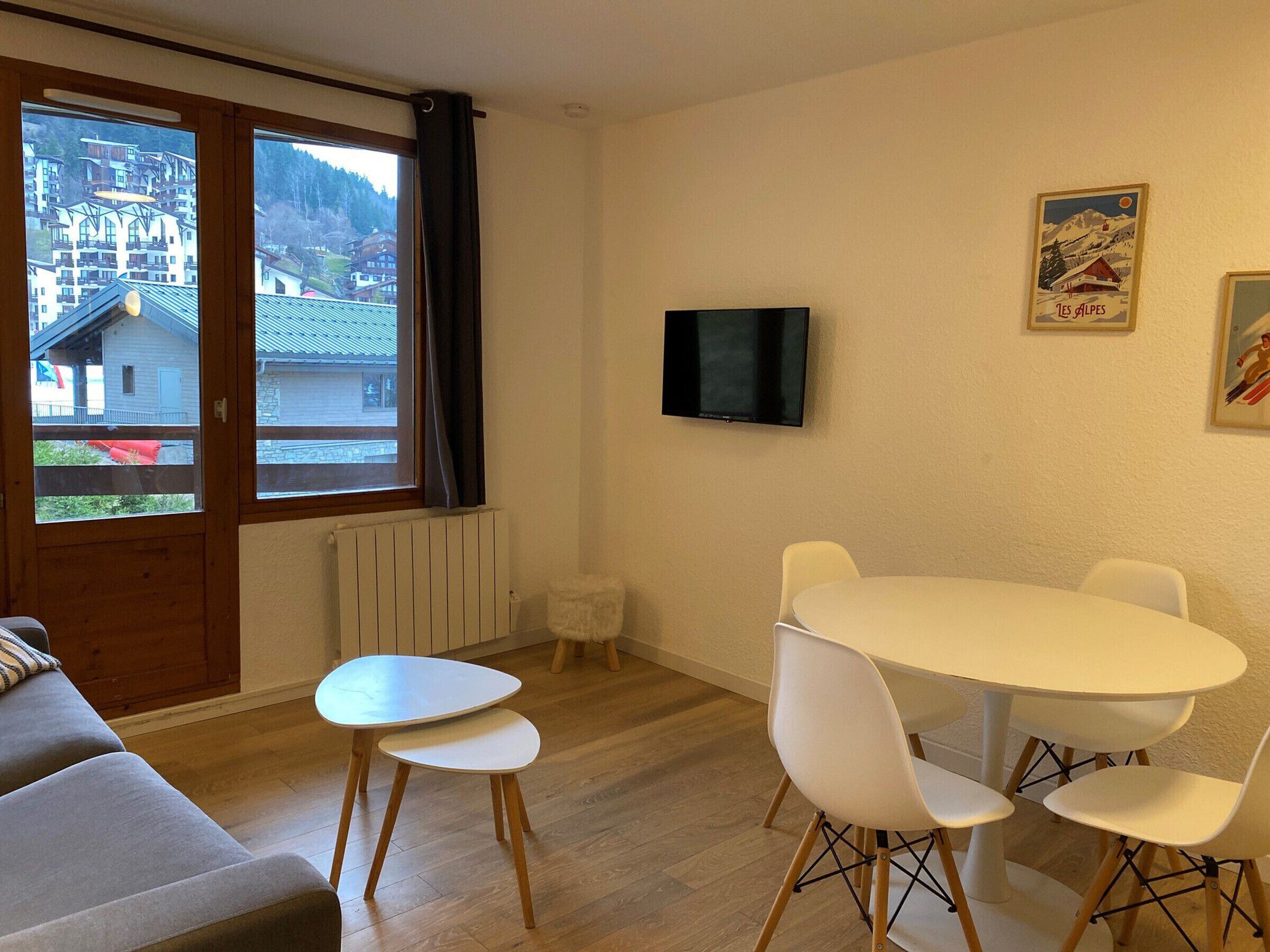Ski-in/ski-out 2-room Apartment With Wifi - La Tania - Courchevel