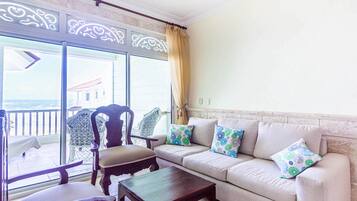 Apartamento, 1 quarto, fumadores, varanda | Sala